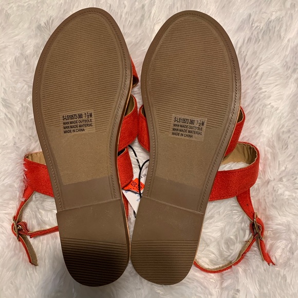 Rouge Helium | Shoes | Rouge Helium Red Women Crisscrossed Front Sandal ...